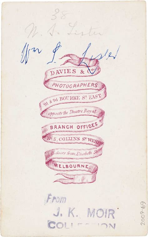 William Saurin Lyster National Portrait Gallery