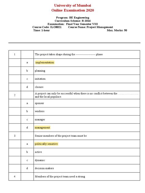Project Management Pdf Net Present Value Risk Management