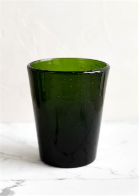 Melon Seeded Glass Tumbler Leif