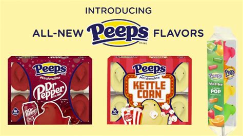 Ktic 840 Am983 Fm987 Fm Peeps Unveils Three New Marshmallow Treats For Easter Including