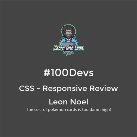 100devs Css Responsive Review Cohort 2