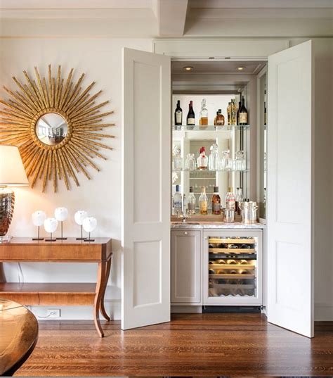 25 Creative Built In Bars And Bar Carts