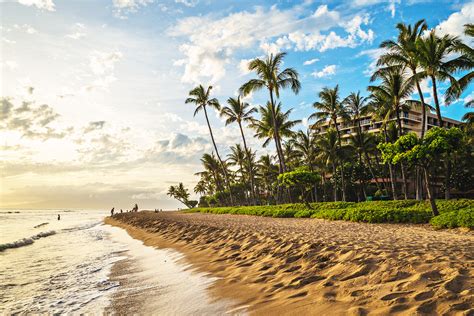 Kaanapali Beach Maui Hawaii Usa Travoh