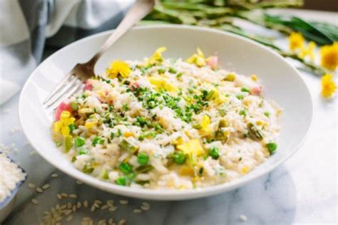 Spring Vegetable Risotto Finlandia Cheese