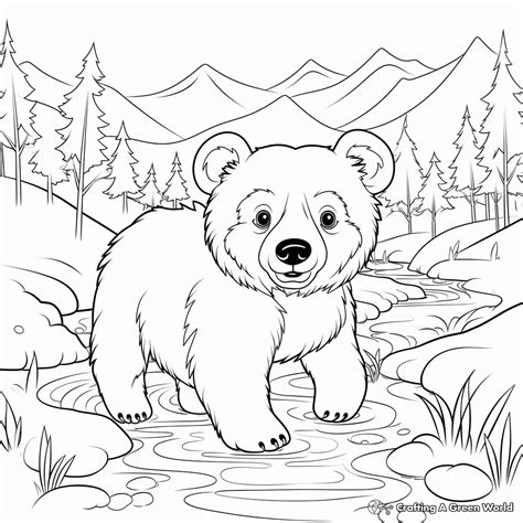 Mama Bear Coloring Pages Free And Printable