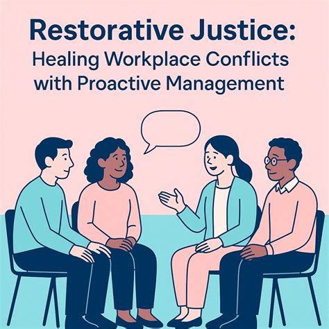 Restorative Justice Healing Workplace Conflicts With Proactive