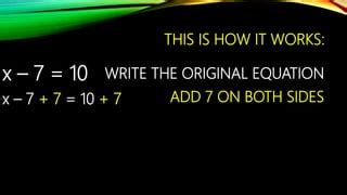Properties Of Equality Pptx