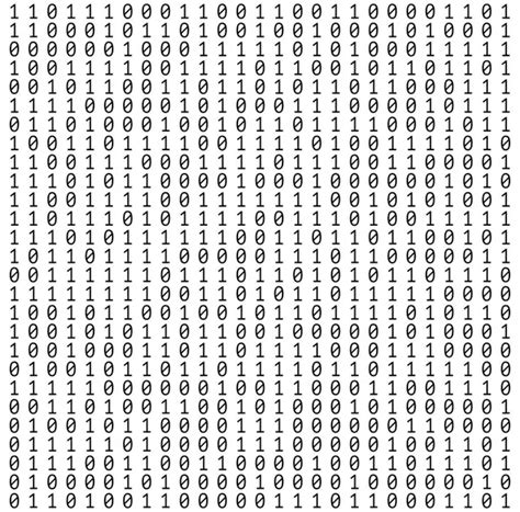 Binary Numbers Texture