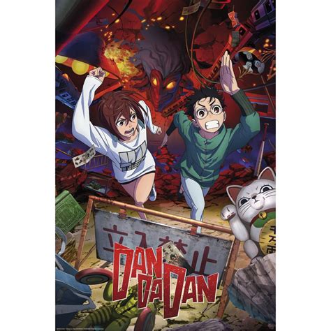 Dan Da Dan Momo And Okarun Maxi Poster 61 X 915cm Preorder Merchoid