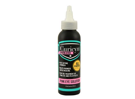 Curicyn Pink Eye Care 3oz Eye Care Solution Reduce Inflammation