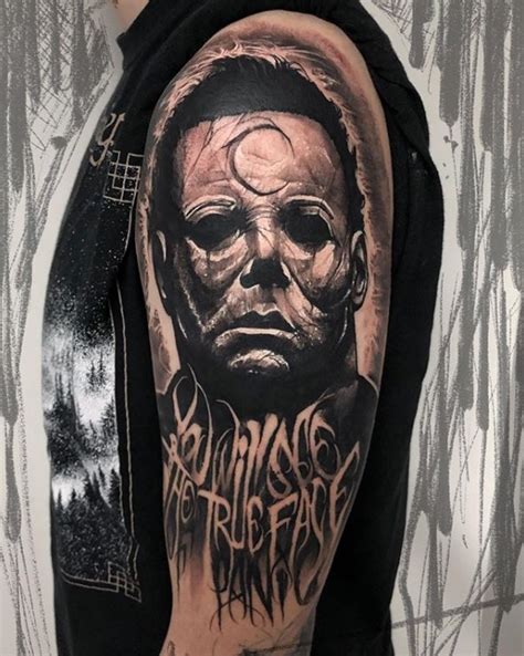 45 Of The Spookiest Michael Myers Tattoos To Celebrate The 45th