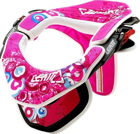 Leatt Brace Padding Kit Ashley Fiolek Pink Für Leatt Brace Generation 1