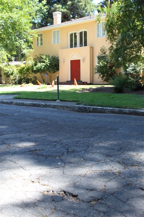 Pavement In Neighborhood Next To University High School Needs Help The Mean Streets Of Chico