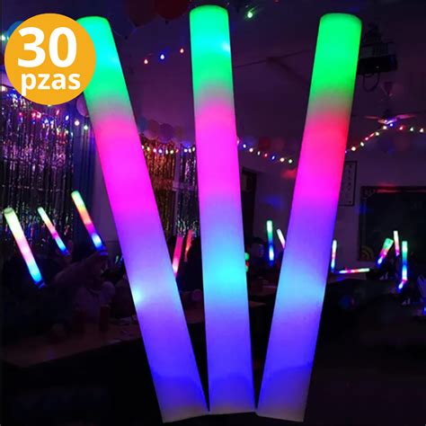 Barra Aplaudidor De Espuma Con Luz Led 30 Piezas Luces Mágicas