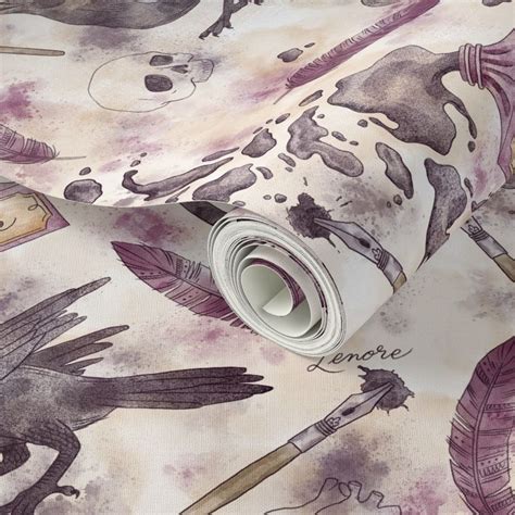 Lenore Wallpaper Spoonflower