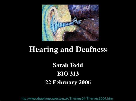 Ppt Hearing And Deafness Powerpoint Presentation Free Download Id 239103