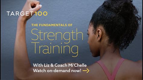 The Fundamentals Of Strength Training With Liz And Target100 Coach Mi