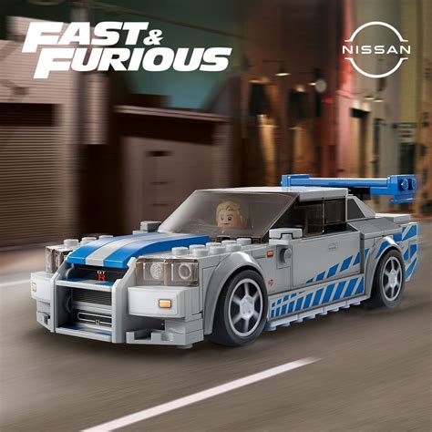 LEGO 76917 2 Fast 2 Furious – Nissan Skyline GT-R (R34): Bilder zum ...