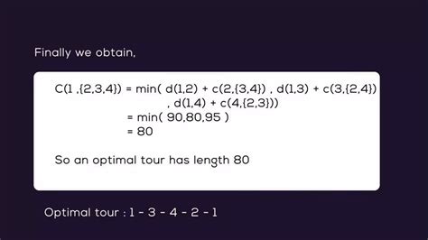 Travelling Salesman Dynamic Programming Pptx