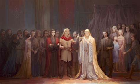 Eldamar — Finrod Felagund And Feanorings In Nargothrond Tolkien