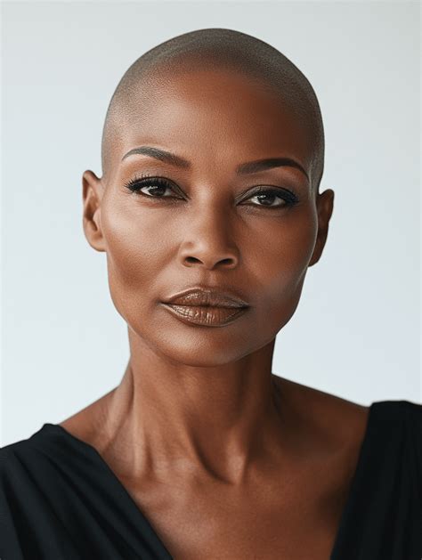 16 Stunning Shaved Hairstyles For Older Black Women To Rock With