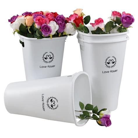 Plastic Floral Containers