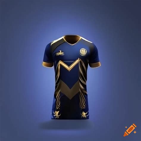 Blue Gold Football Jersey