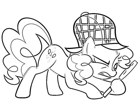 Pinkie Pie From Mlp Coloring Pages