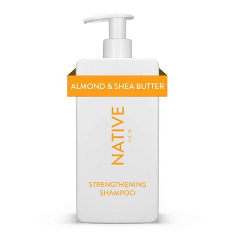 Native Vegan Strengthening Shampoo With Almond And Shea Butter Clean