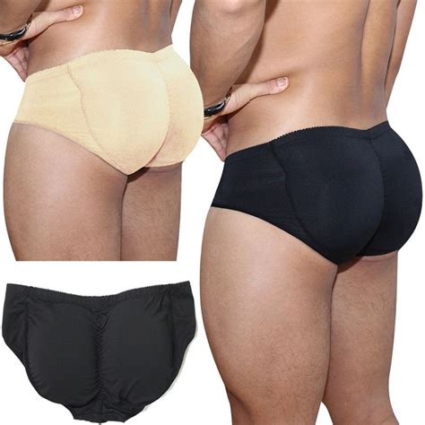 Man Body Shaper Underwear Padded Butt Lifter Briefs Panties Back