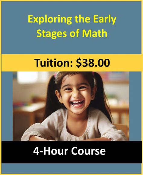 Exploring The Early Stages Of Math 4 Hours