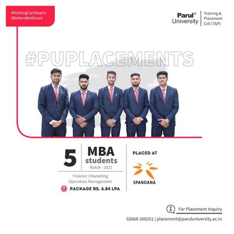 Dreamoffer Puplacements Paruluniversity 2021batch Mba Spandana