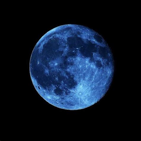 Cool Blue Moon Blue Moon Color Midnight Blue Moon Moonlight