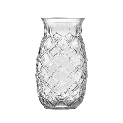 17 Oz Pineapple Glass Sippers By Design