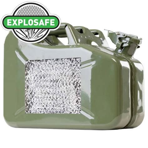 10l Red Explosafe Metal Can Best Fuel Cans In Australia