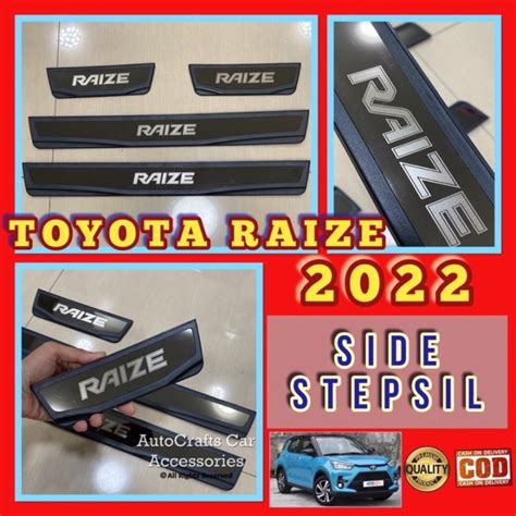 Toyota Raize 2022 Side Stepsil Door Sill Lazada Ph