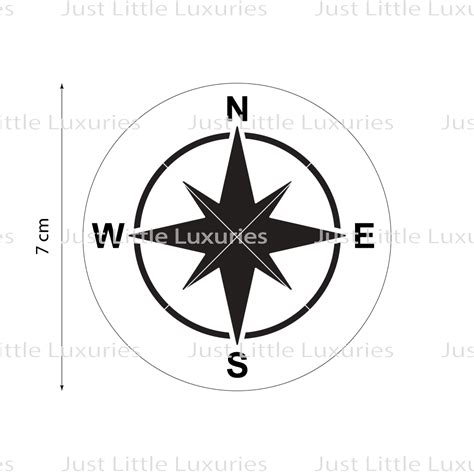 Compass Cookie Stamp Just Little Luxuries