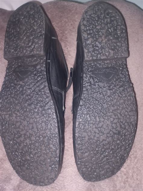 Formal Grasshopper Genuine Leather Size 10 Black Men`s Shoes Was Sold