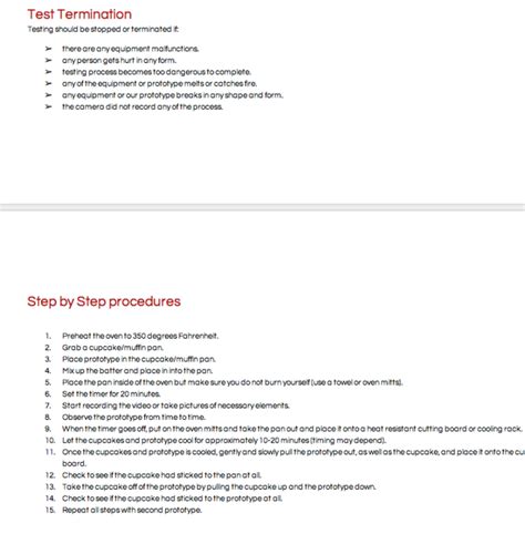 Element H Prototype Testing And Data Collection Plan Engineering