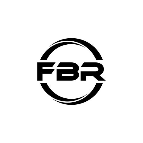 Diseño De Logotipo De Letra Fbr En Ilustración Logotipo Vectorial