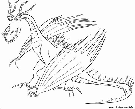 How To Train Your Dragon Hookfang Coloring Page Coloringbay