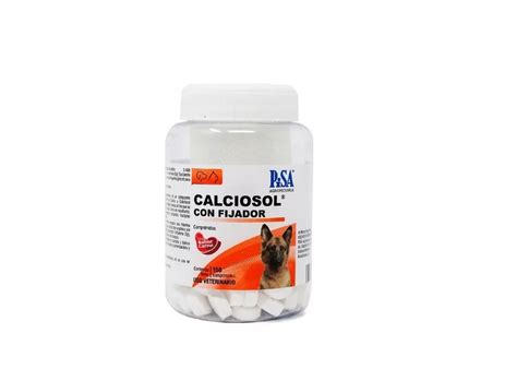 Calciosol Tabletas Con Fijador Prinag
