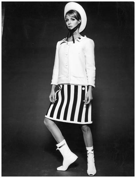 Space Age Futuristic Fashion Designed By André Courrèges From The