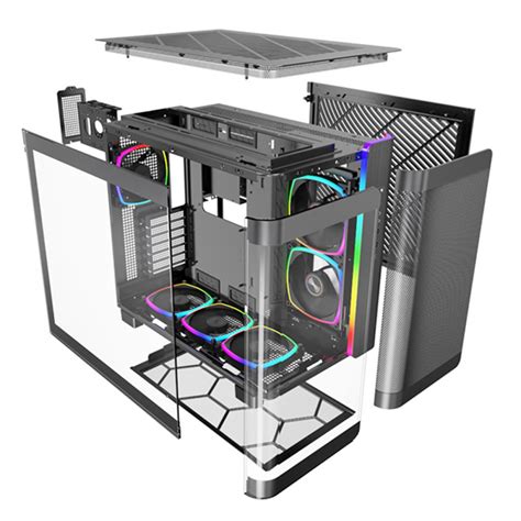 Gabinete Montech King 95 Pro Argb Mid Tower Atx Terabyte
