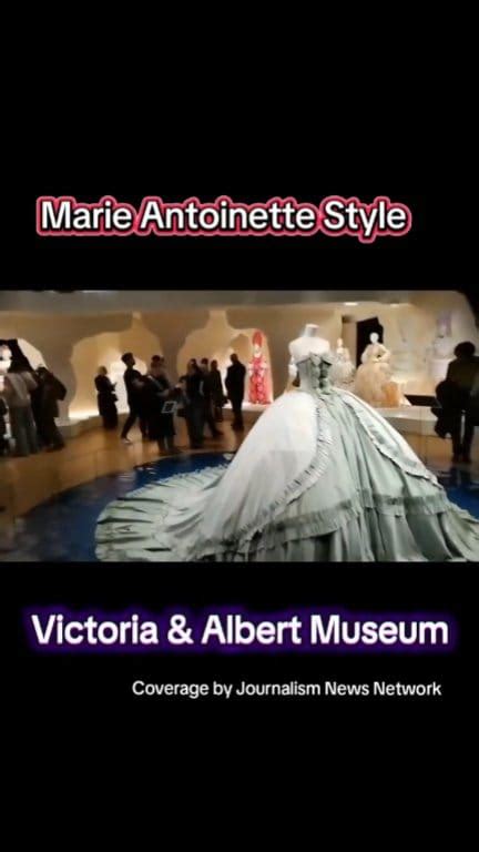 Marie Antoinette Style Exhibition At Royal Victoria And Albert Museum