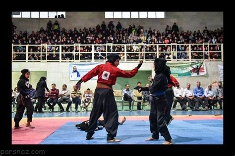 نمایش بی نظیر دختران کونگ فوکار ایرانی عکس