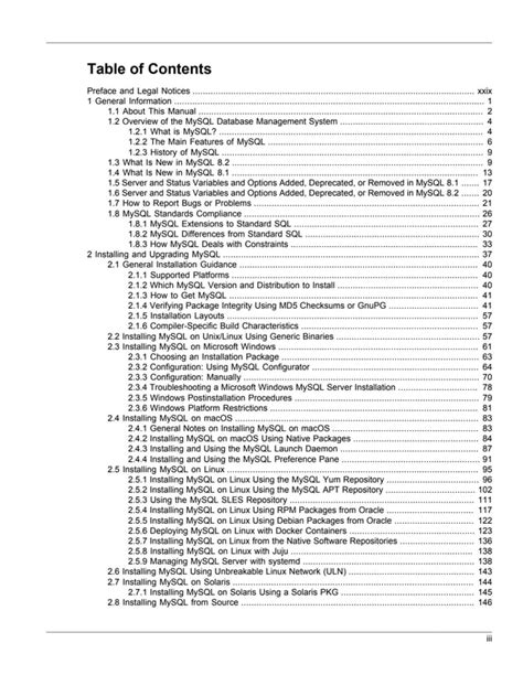 Manual De Mysql 8 1 En Ingles Refman 8 1 Pdf