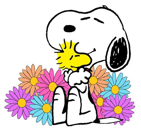 Flowers Snoopy Snoopy Flower Png Snoopy Flores Snoopy Clipart