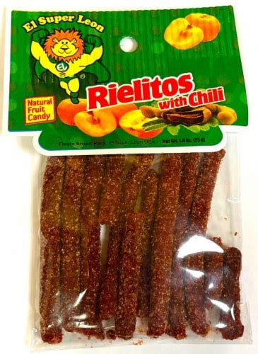El Super Leon Rielitos With Chili Natural Fruit Candy 1 8 Oz Kroger