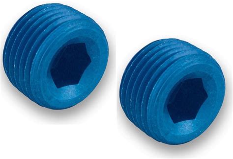 Earls 593202 Allen Head Pipe Plugs 18 Npt Jegs